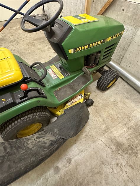 John Deere Stx 38 Riding Mower Sunrise Estate Services Ltd
