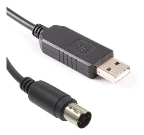 Letotech Ftdi Ft232 Chipset Usb A 8 Pines Mini Din Macho Ada Envío gratis