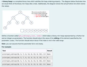 Answered A Binary Heap Is A Complete Binary Tree Which Satisfies The Heap Ordering Property