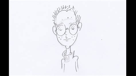 How To Draw A Nerd Drawings Drawing Tutorial Nerd
