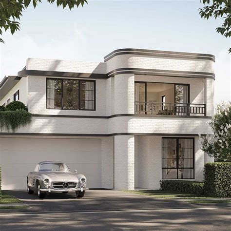 Art Deco Contemporary House