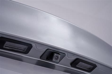 Una Nueva Vista Trasera De Un Coche Moderno De La Imagen De La Cámara