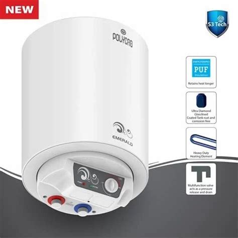 Polycab Emerald 15ltr Electric Premium Storage Water Heater Geyser