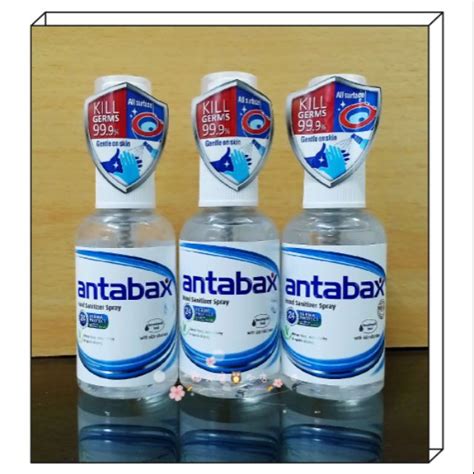 Antabax Anti Bacterial Sanitizer Spray 50ml Shopee Malaysia