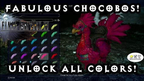 Chocobo Ffxv Sign Steam Final Fantasy Xv Windows Edition Twitch
