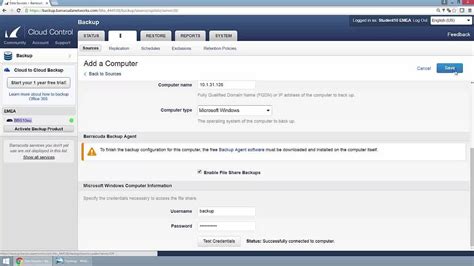 Barracuda Backup Backing Up A Nas Barracuda Campus