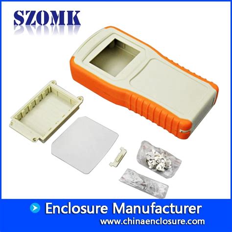 Grey Color Abs Handheld Plastic Enclosure Electronics Pcb Box
