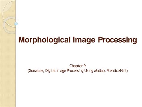 Solution Morphological Image Processing Part 1 Studypool