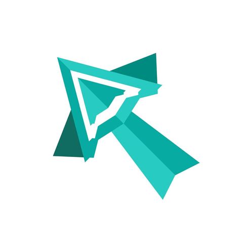 Futuristic Green Pointer Cursor Arrow Computer Mouse Click 40273141