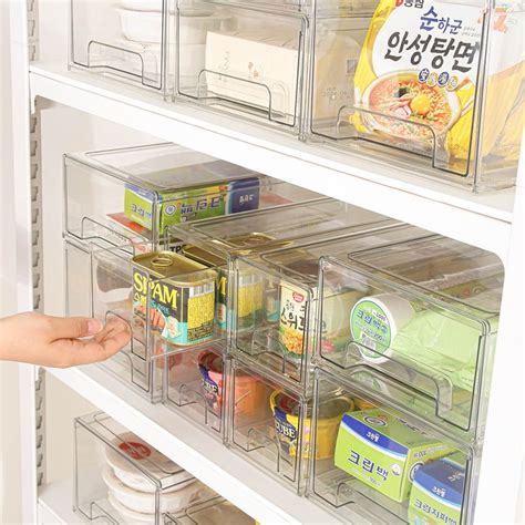 플라스틱리빙박스 서랍형 펜트리 투명수납정리함 트롤리수납함 리빙박스 3size 오늘의집 쇼핑