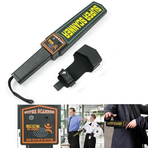 Detector De Metales Y Armas Para Seguridad Super Scanner Hmexpress