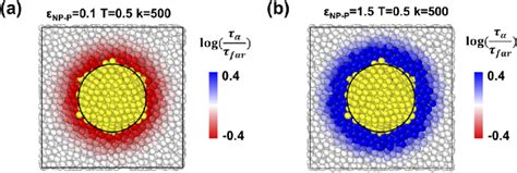 Visualization Of The Gradient Of Relaxation Time τα Around The Np At