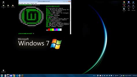Made Linux Mint Look More Like Windows 7 R Frutigeraero