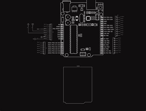Schematic For Arduino Uno R3 Shield Template Emhz Template For