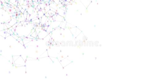 Generating Numbers The Process Of Generation By Neural Networks Stock