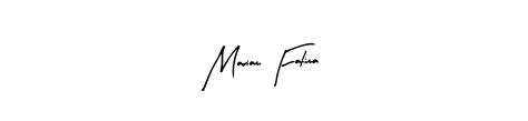 72 Mariam Fatima Name Signature Style Ideas New Name Signature