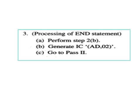 First Pass Of Assembler Pptx Programming Languages Computing