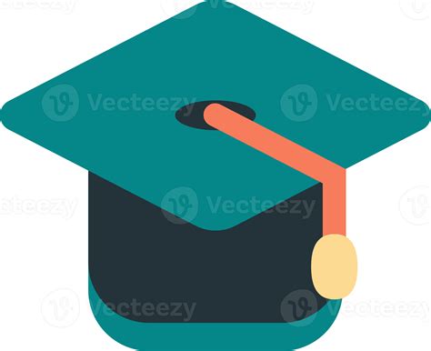 Degree Cap Illustration In Minimal Style 14966689 Png