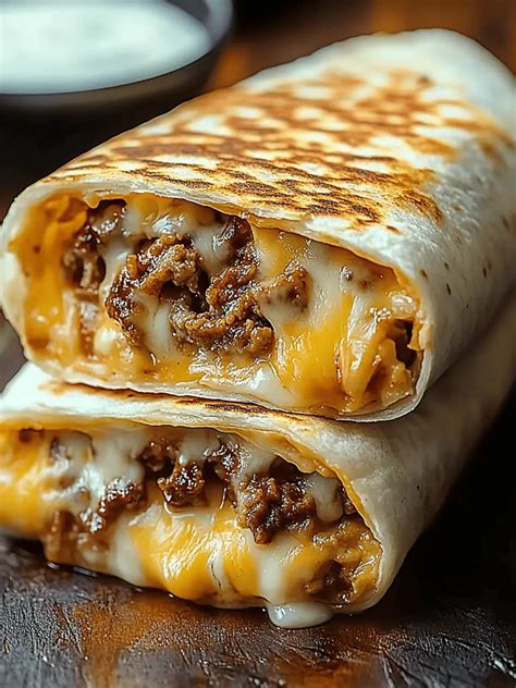 Ultimate Grilled Cheese Burrito Delicious Taco Bell Copycat