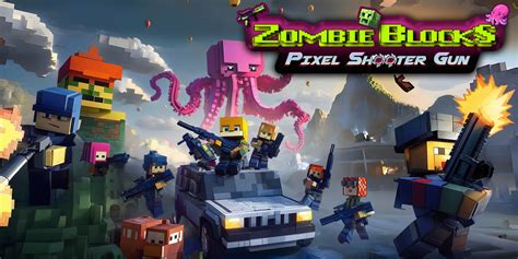 Zombie Blocks Pixel Shooter Gun Nintendo Switch Download Software