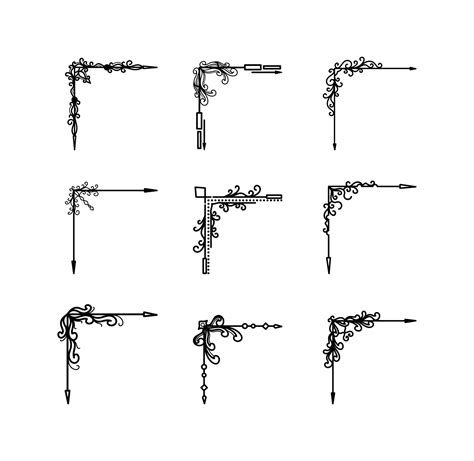 Border Frame Vector Collection Vector Art At Vecteezy