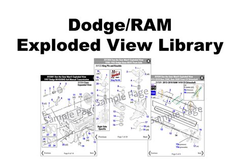 Dodge And Ram Exploded Views Browse Free Interactive Exploded Views