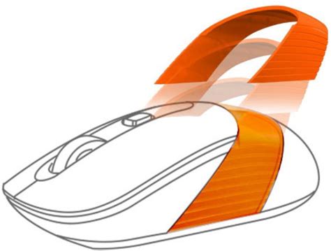 A4tech Fb10cs Dual Mode Rechargeable Mouse