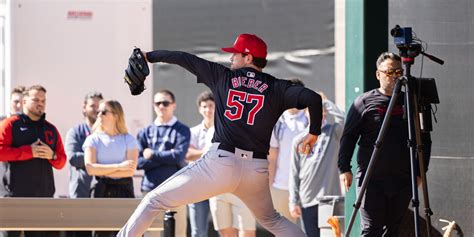 Shane Bieber Upbeat After Spring Training Debut