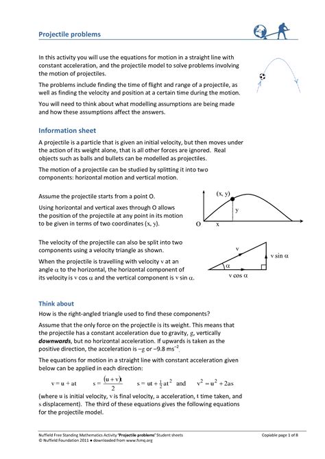 SOLUTION Projectile Motion Fully Solved Pdf Studypool
