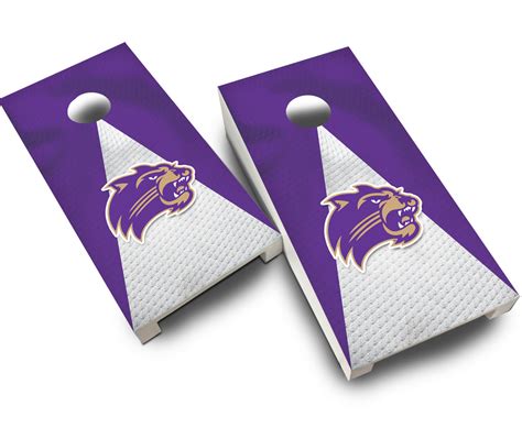 Western Carolina Jersey Tabletop Cornhole Boards