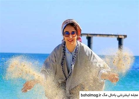 ژست عکس لب دریا ️ بهترین تصاویر