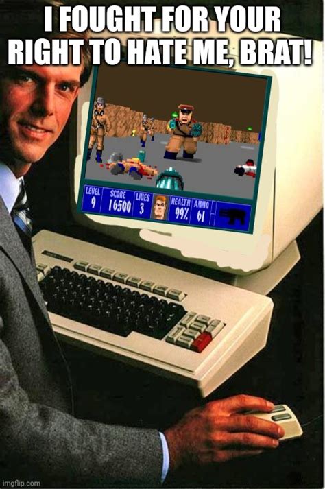 Wolfenstein 3d Memes Joke Funny Wolfensteintheneworder Wolfenstein