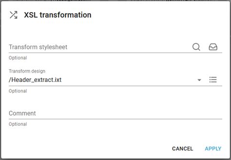 Xsl Transformation
