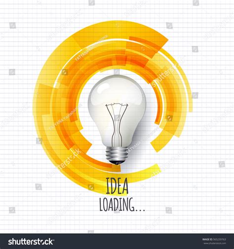 Idea Design Progress Bar Loading Creativity Stock Vector Royalty Free