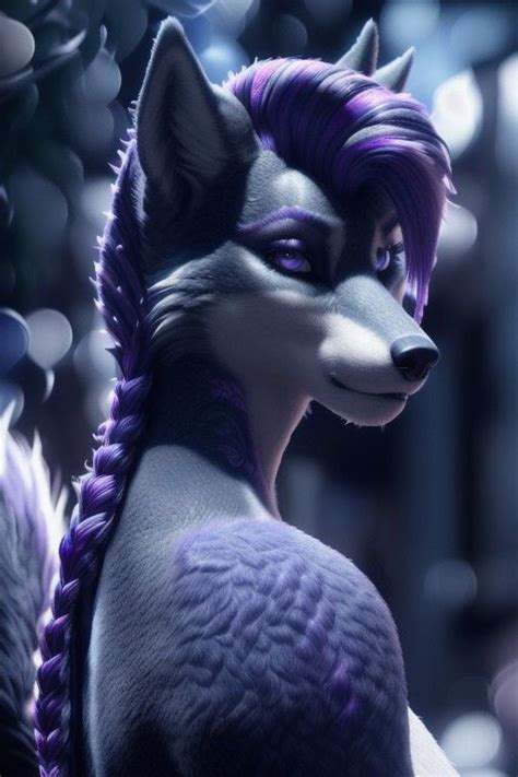 Female Anthro Fluff Image Created By Tensorart