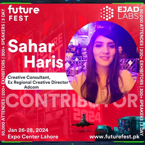 Futurefest2024 Thinkimpossible Designcommunity Sahar Malik