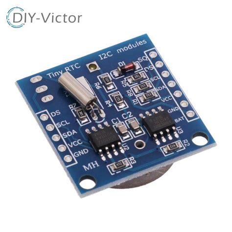 i2c rtc ds1307 at24c32 real time clock module 51 avr arm pic for