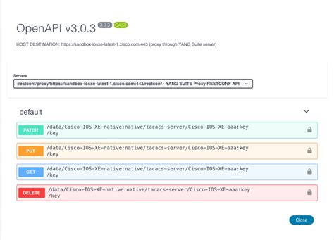 Using Cisco Yang Suite To Build Restconf Requests Network To Code