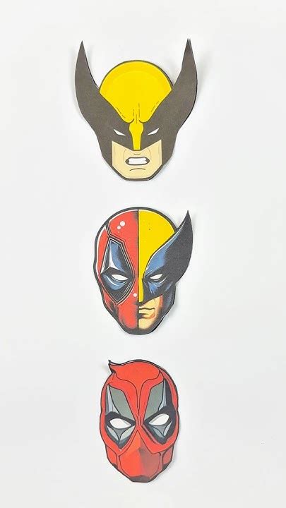 Deadpool Wolverine Paper Art Diy Bye Bye Bye Deadpoolart Deadpool