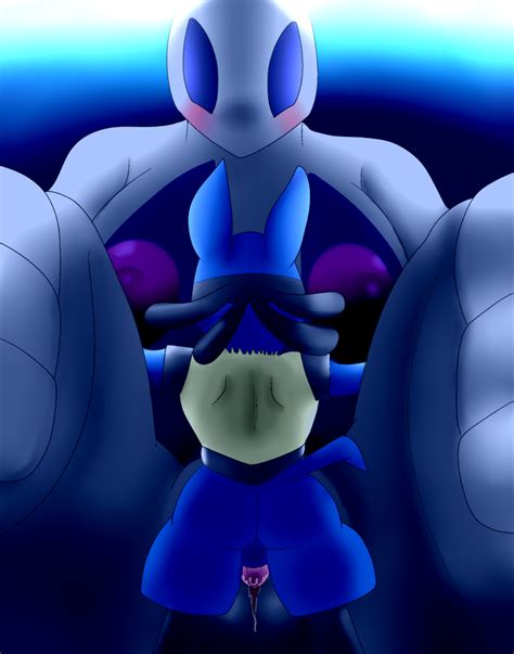 Rule 34 Big Breasts Blush Breasts Dsmm Female Legendary Pokémon Lucario Lugia Male Nintendo