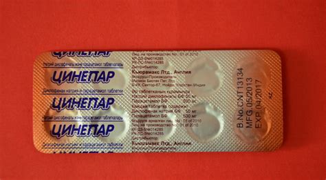 Инструкция таблетки цинепар @ blabitun