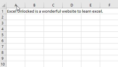 AutoFit Column Width And Row Height In Excel Excel Unlocked