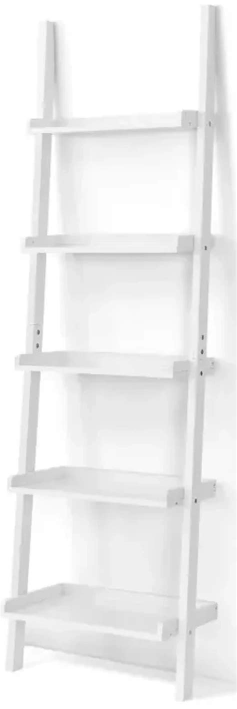5 Tier Ladder Shelf With Open Shelves For Living Room Home Office By Costway