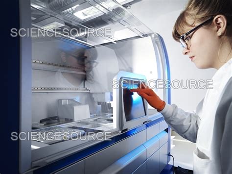 Biological Sample Preparation Machine Stock Image Science Source Images