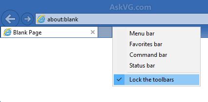 Windows Tip Restrict Users From Changing Tab Bar Position In Internet Explorer AskVG