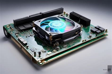 Premium Photo Gpu Hardware Technology Explored In 3d