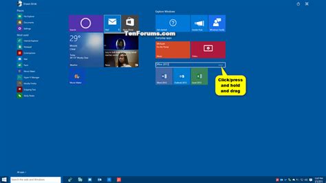 Add Remove And Name A Group Of App Tiles On Start In Windows Tutorials