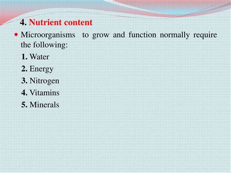 Ppt Intrinsic And Extrinsic Parameters Of Foods That Affect Microbial Growth Powerpoint