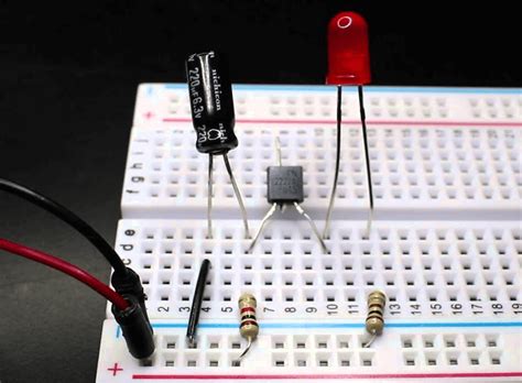 A Guide To Blinking Led Circuits And Circuit Diagrams