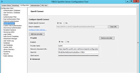 Integrating Tibco Spotfire Openid Connect With Auth0 Identity Provider Revvity Signals